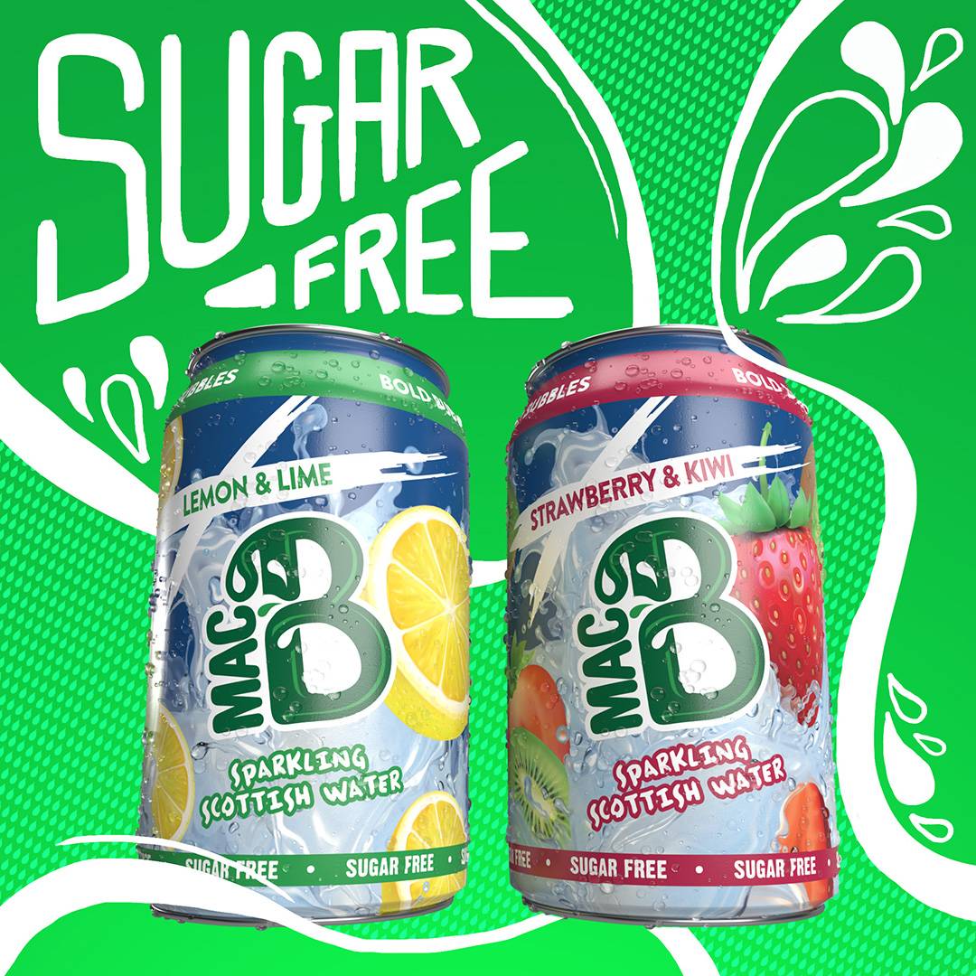 Fresh New Fizz – OUT NOW - Macb Scottish Flavoured Spring Water